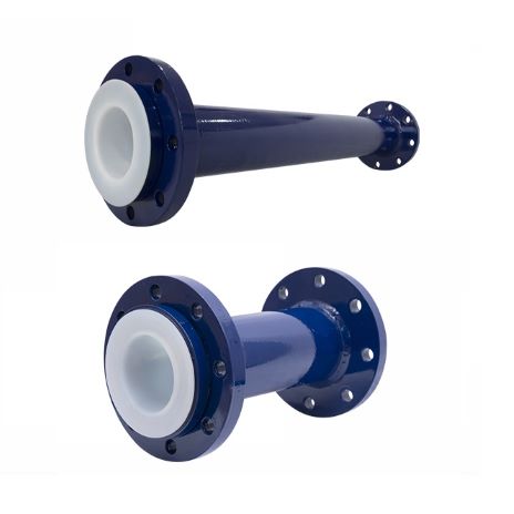 PTFE Lined Pipe - CHEMTEF INDUSTRIES